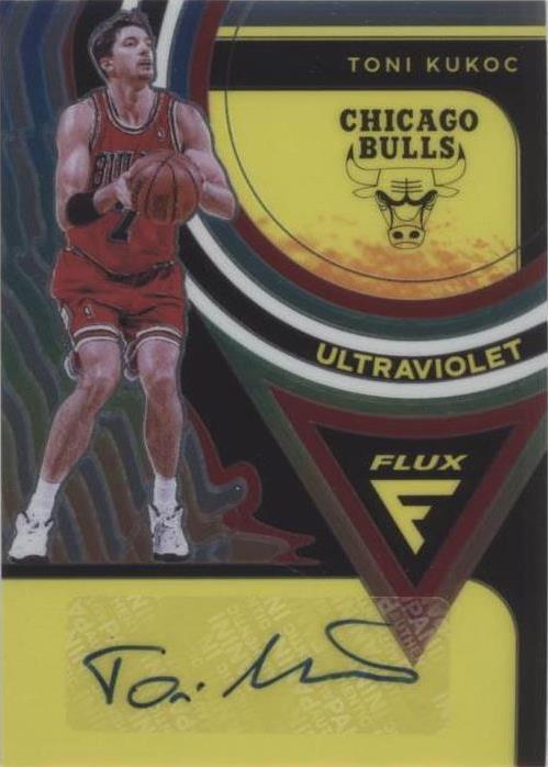 2020-21 Panini Flux - Ultraviolet Signatures Toni Kukoc #UV-TKU (AU ...