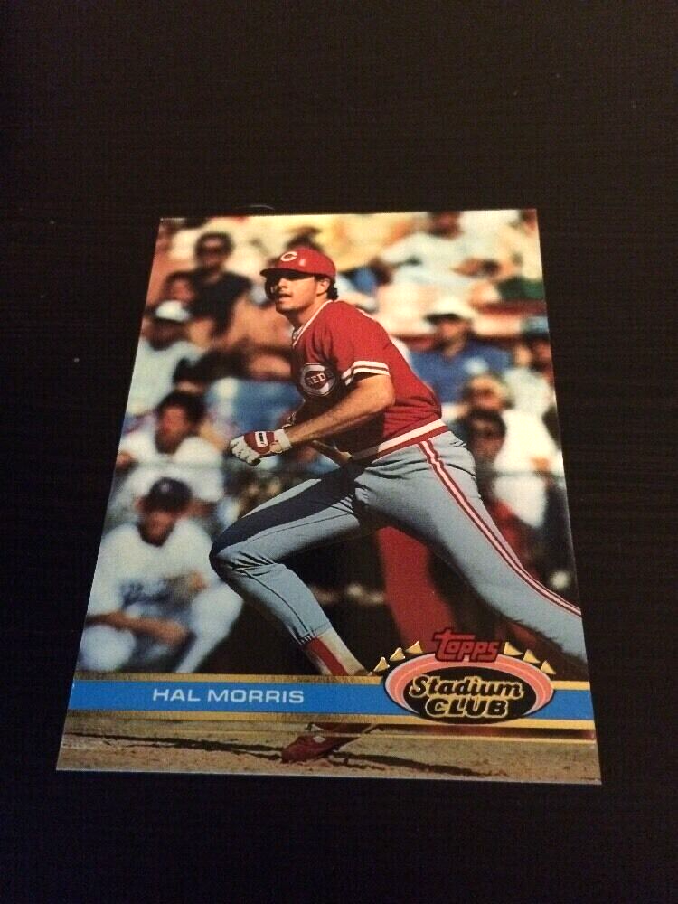 Hal Morris Reds 1991 Topps Stadium Club #339 | eBay