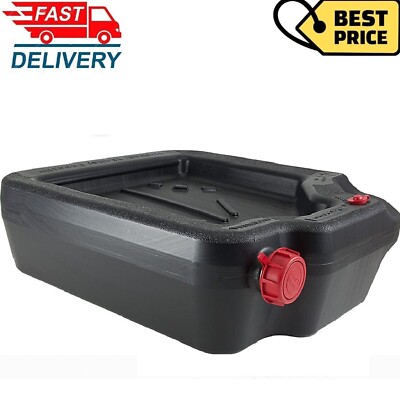 Oil Change Drain Container Pan 16 Quart Leakproof High Capacity Auto ...