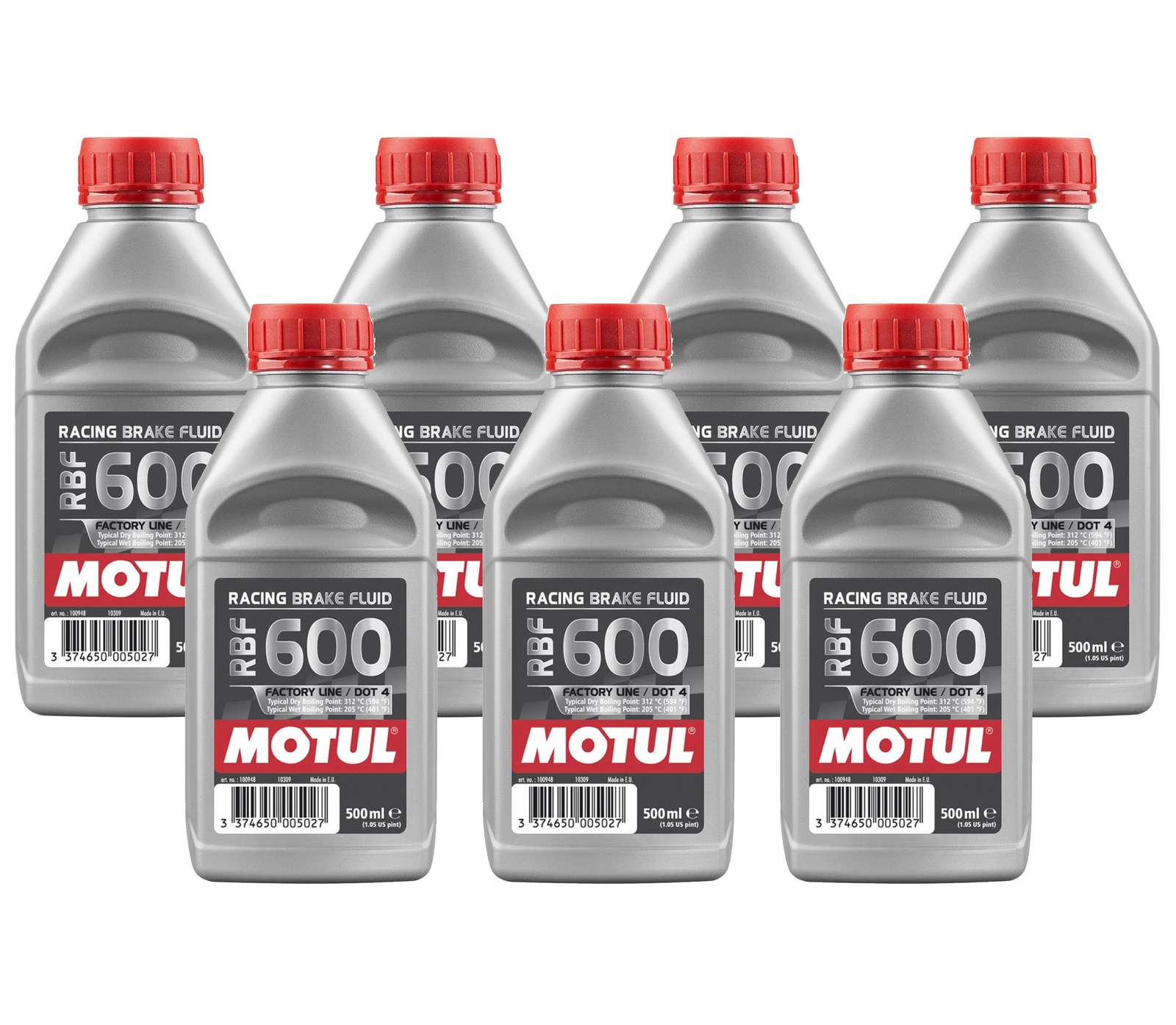 Motul RBF 600 FL - 3.5L AM - Fully Synthetic DOT 4 Racing Brake Fluid ...