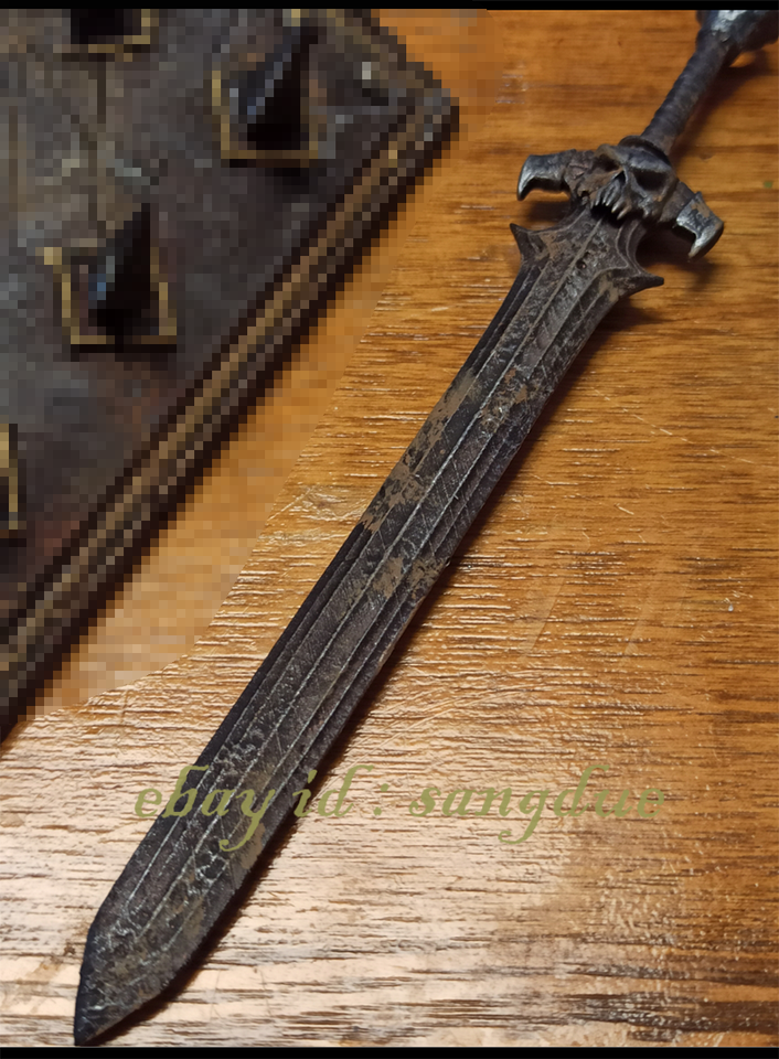 Customized 1/12 Spawn Sword Internally implanted steel bars Soldier ...