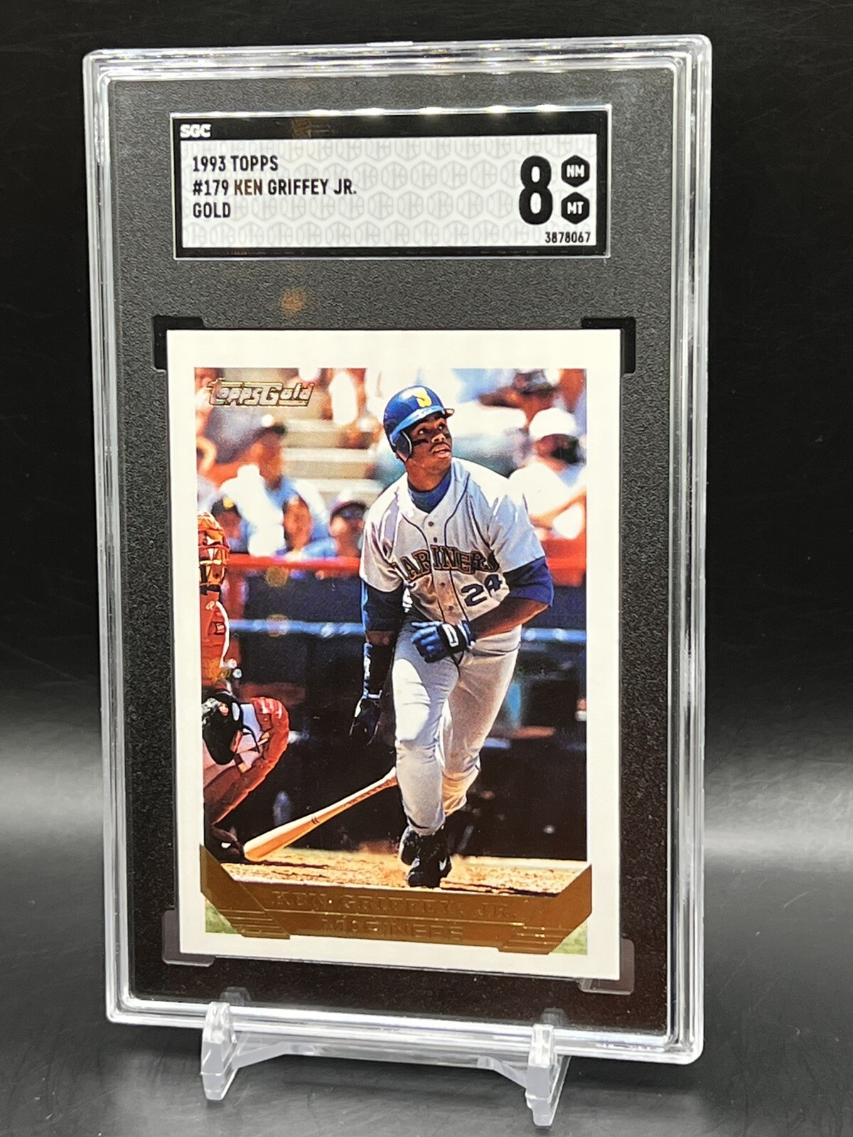 1993 Topps Gold Ken Griffey Jr MLB HOF SGC 8 NM-MT Seattle Mariners ...