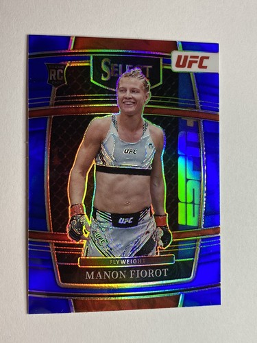 Manon Fiorot 2022 Panini Select Concourse Rookie #69 Blue Prizm Silver ...