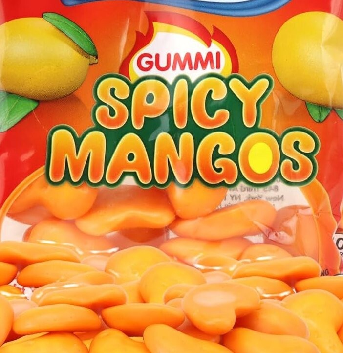 Spicy Mango Gummy Candy Gummi 2 Pounds Bulk Gummies | eBay