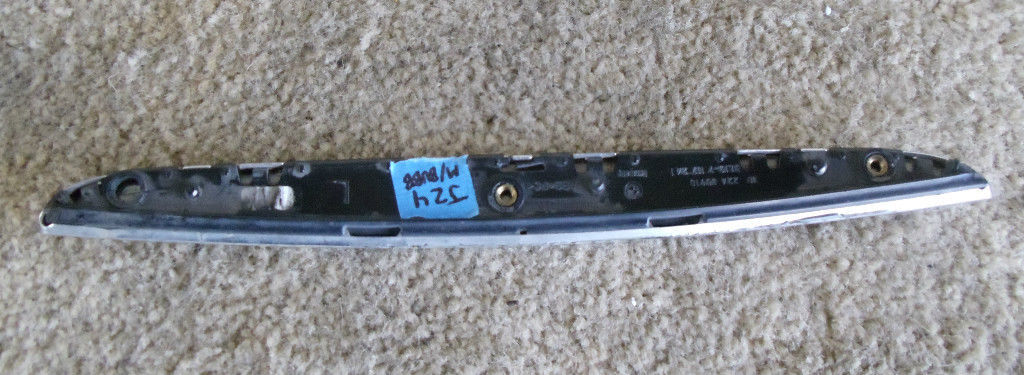 BMW 3 Series Chrome Left Trim Above Kidney Grille 51137117241 | eBay