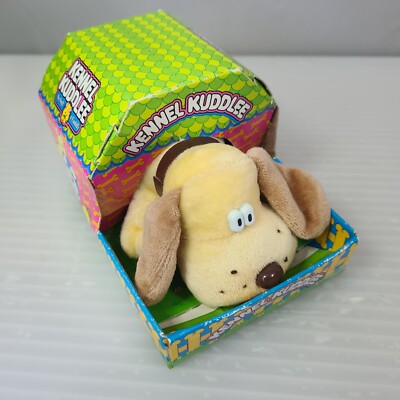 Vintage Kennel Kuddlee Puppy Dog Plush In Original Kennel ONS | eBay ...