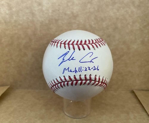 ZACK COX ST. LOUIS CARDINALS BUST SIGNED AUTOGRAPHED M.L. BASEBALL W ...