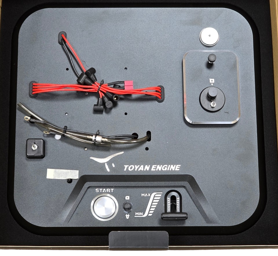 Toyan FS-V800 Engine Complete Metal Base with Fuel Tank, Starting ...