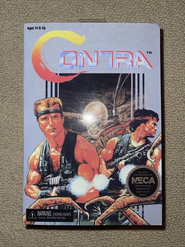 Contra Bill and Lance 2-pack 7 Inch Action Figures by NECA 2016 for ...