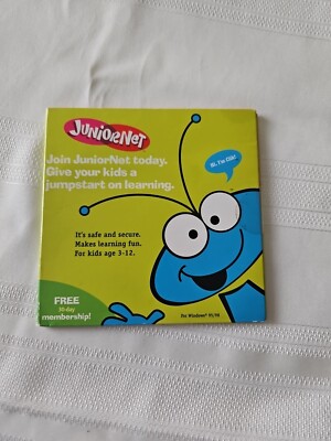 JuniorNet software just for kids (collectable item) 1999. Windows 95/98 cd-rom | eBay