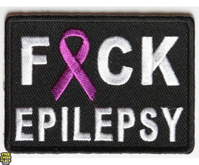 FCK Epilepsy Patch - 2.75x2 inch | eBay