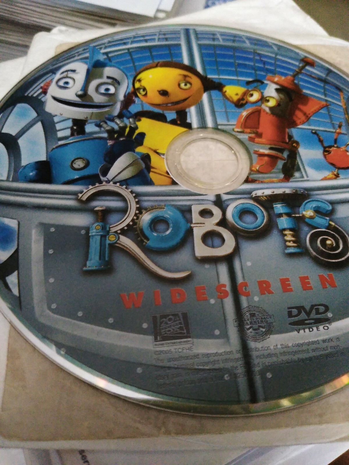 Robots (DVD disc only, widescreen) ewan mcgregor, robin williams, mel ...
