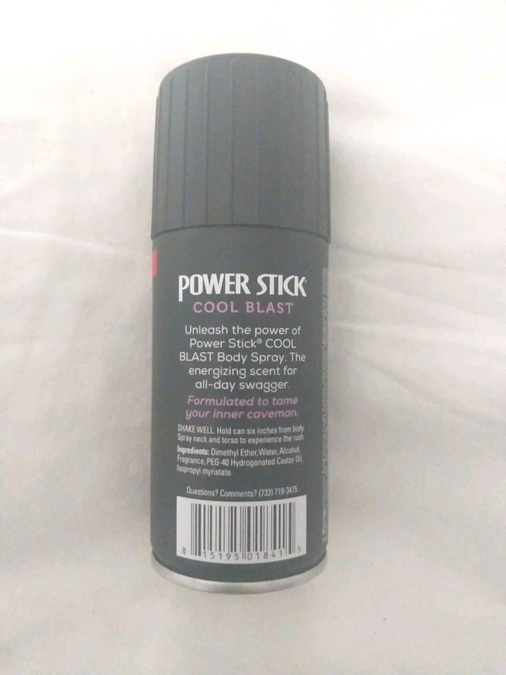 Power Stick COOL BLAST Deodorant Body Spray 3.5 OZ | eBay
