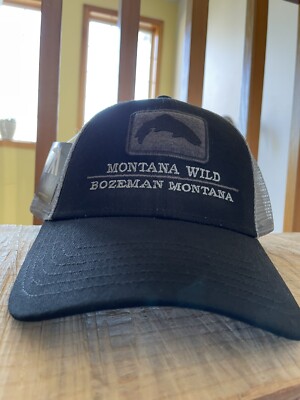 SIMMS Bozeman Montana x Montana Wild Trucker Hat Limited Edition | eBay