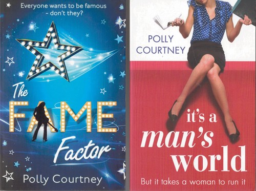 2 x POLLY COURTNEY Books - It's A Man's World + The Fame Factor FREE ...