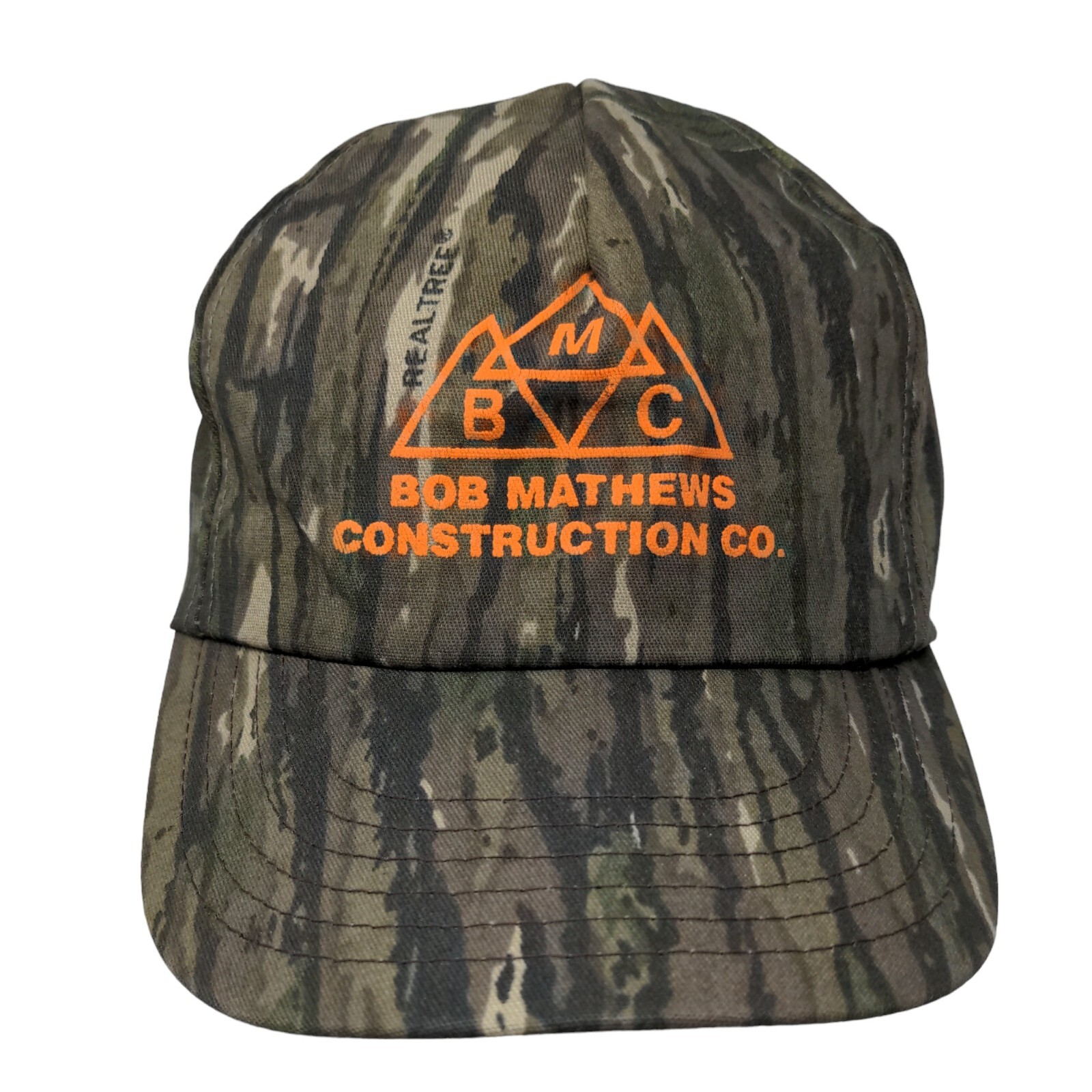 Bob Matthews Construction Co. Snapback Hat Camouflage… - Gem