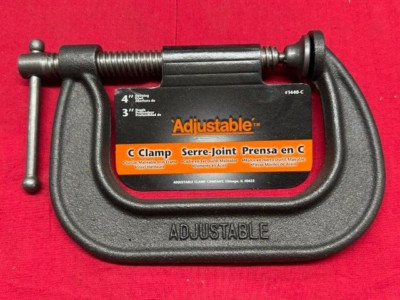 Adjustable Clamp Company 1440-C C Clamp, 4" Opening, 3" Depth | eBay