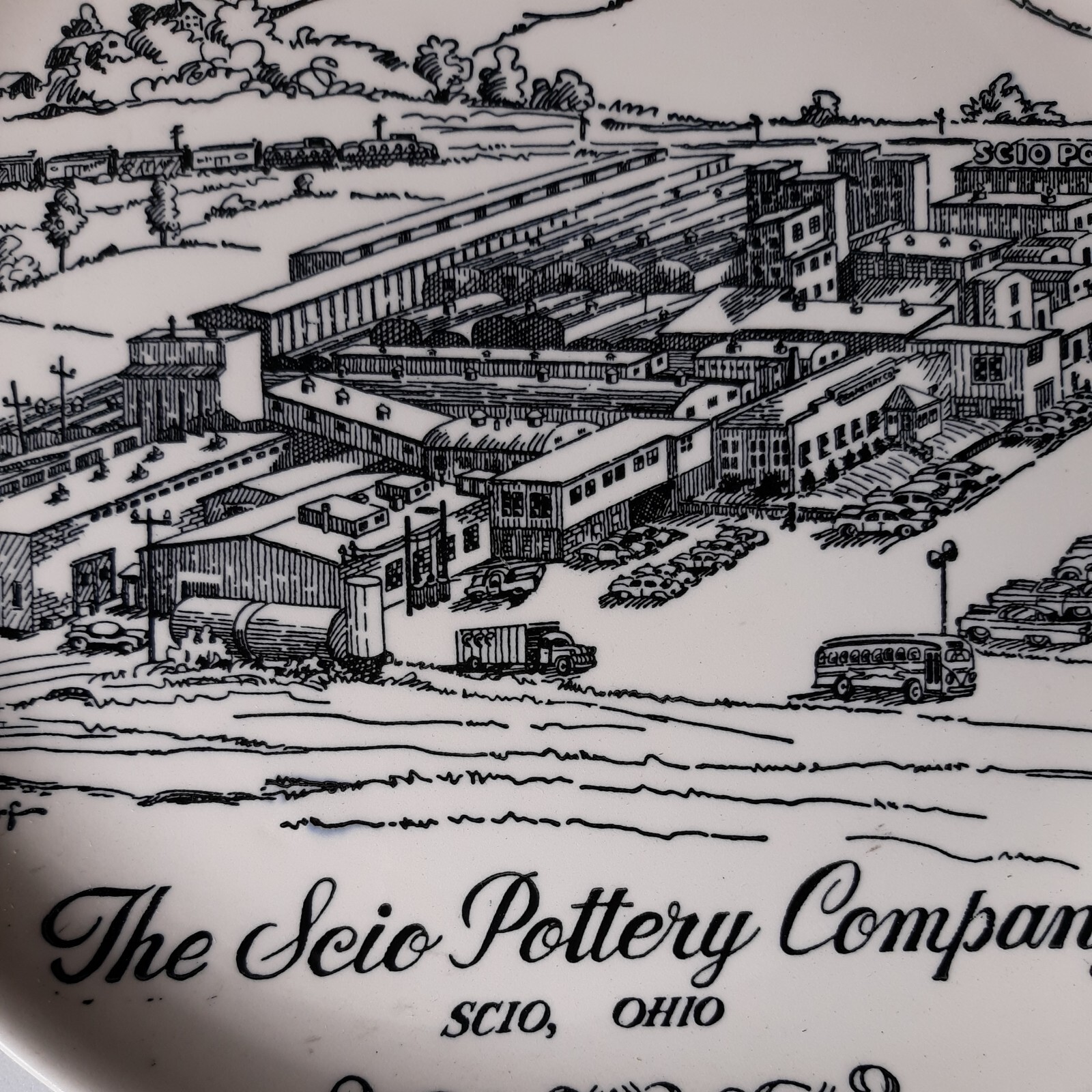 The Scio Ohio Pottery Company Commemorative Plate 1962 9.25" | eBay