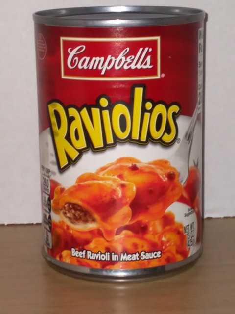 Campbell's Raviolios Beef Ravioli in Meat Sauce 15oz Can (pack of 6 ...