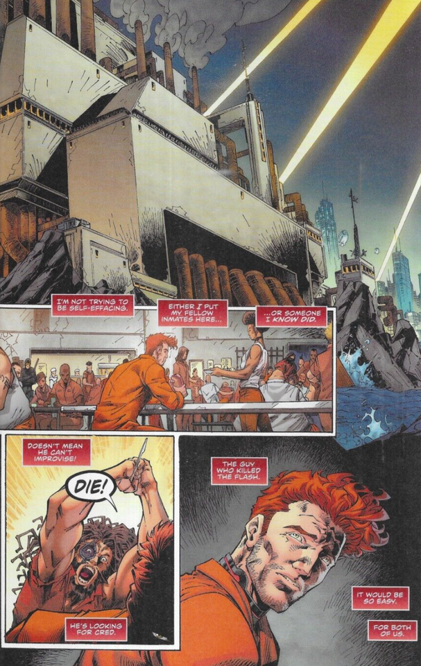 Flash Forward Comic 1 Cover B Variant Lee 2019 Scott Lobdell Booth ...