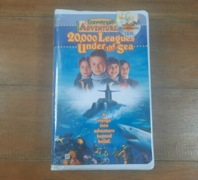 “20,000 Leagues Under The Sea” VHS Clamshell Crayola Kids Adventures ...
