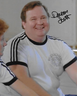 Donovan Scott Original Autographed 8X10 Photo - Police Academy | eBay