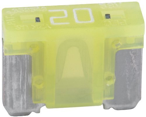 20 Amp Yellow Low-Profile Mini/APS Fuses - (pack of 10) 100013553309| eBay