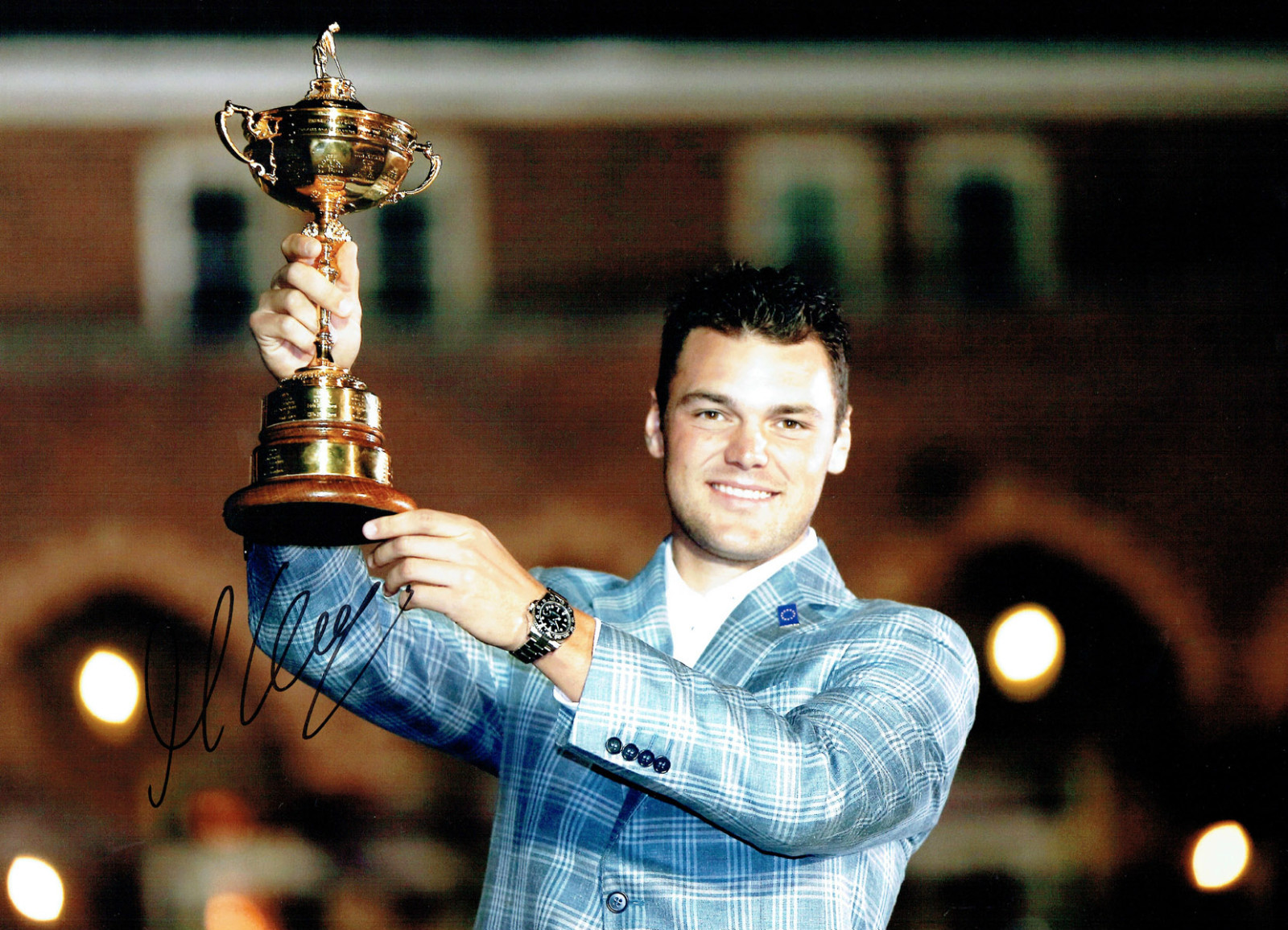 Martin KAYMER Signed Autograph 16x12 Ryder Cup Winner GOLF Photo AFTAL ...