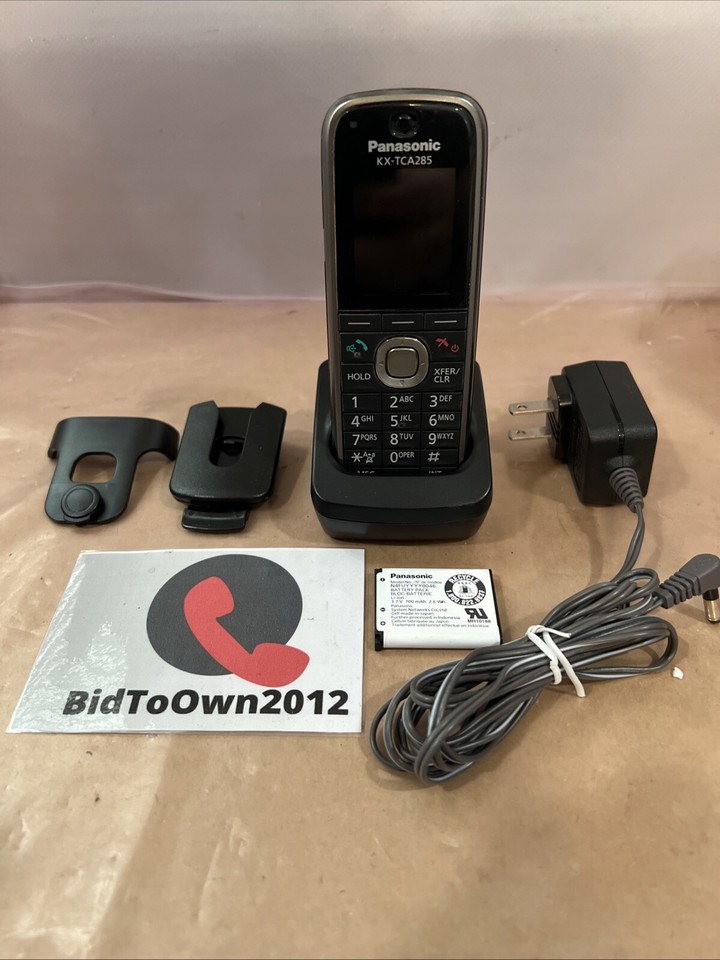 Panasonic KX-TCA285 Cordless Telephone Complete set *Refurbished* | eBay