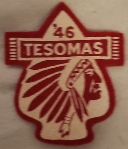 Samoset Council Camp Tesomas Wisconsin 1946 Felt camp patch. NICE. | eBay