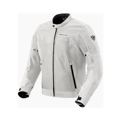 Revit Eclipse 2 Summer Motorcycle Motorbike Mesh Textile Jacket Silver ...