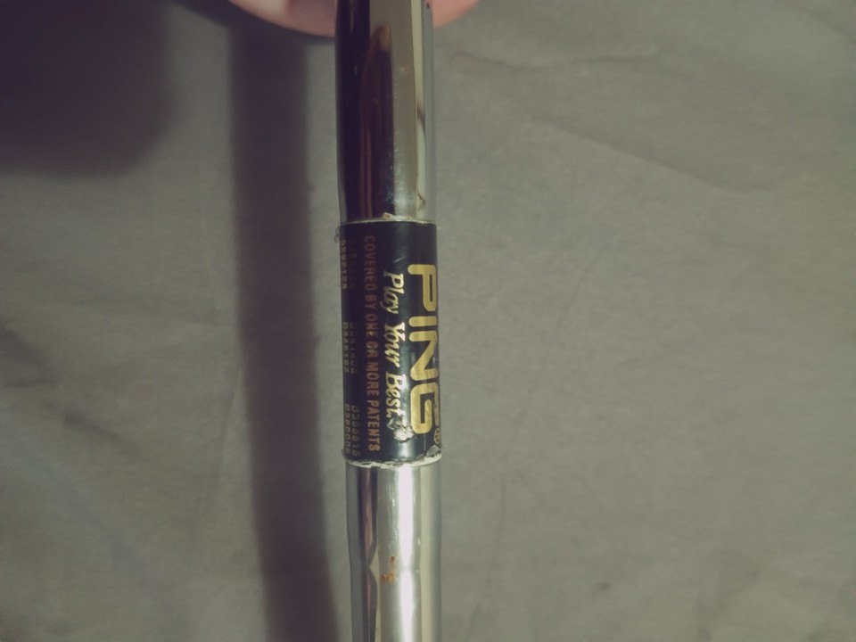 Ping A1 putter original shaft jumbo crown grip good condition | eBay