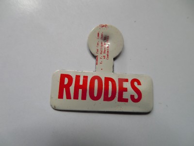 Ohio Pin Back Campaign Governor Button Jim James Rhodes Local Political ...