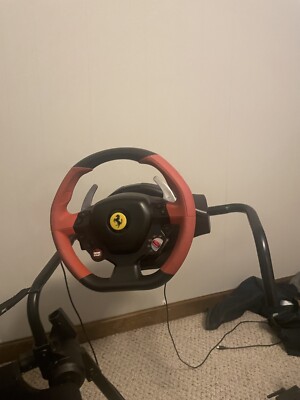 Thrustmaster Ferrari 458 Spider Racing Steering Wheel/Pedals Xbox One ...