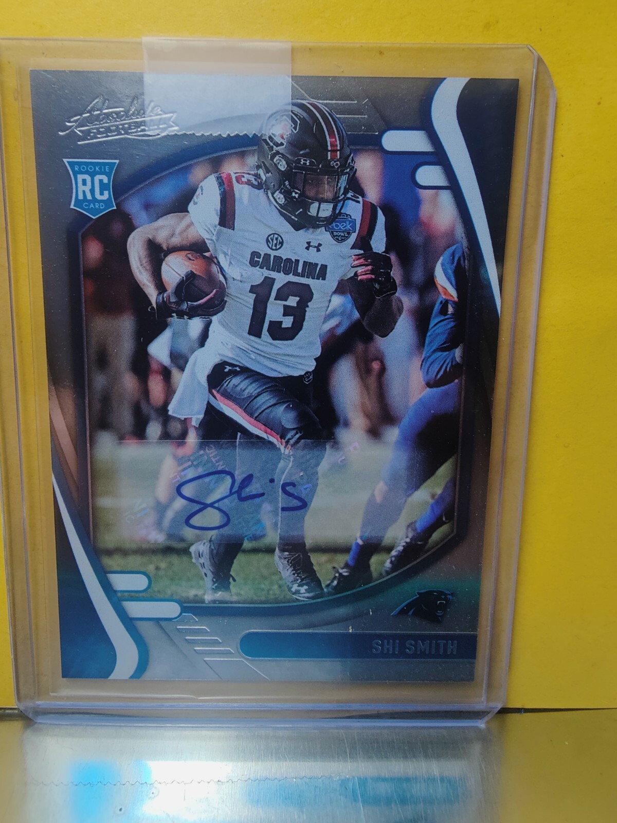 2021 Panini Absolute Shi Smith Auto Rookie Autograph Panthers Rookie ...