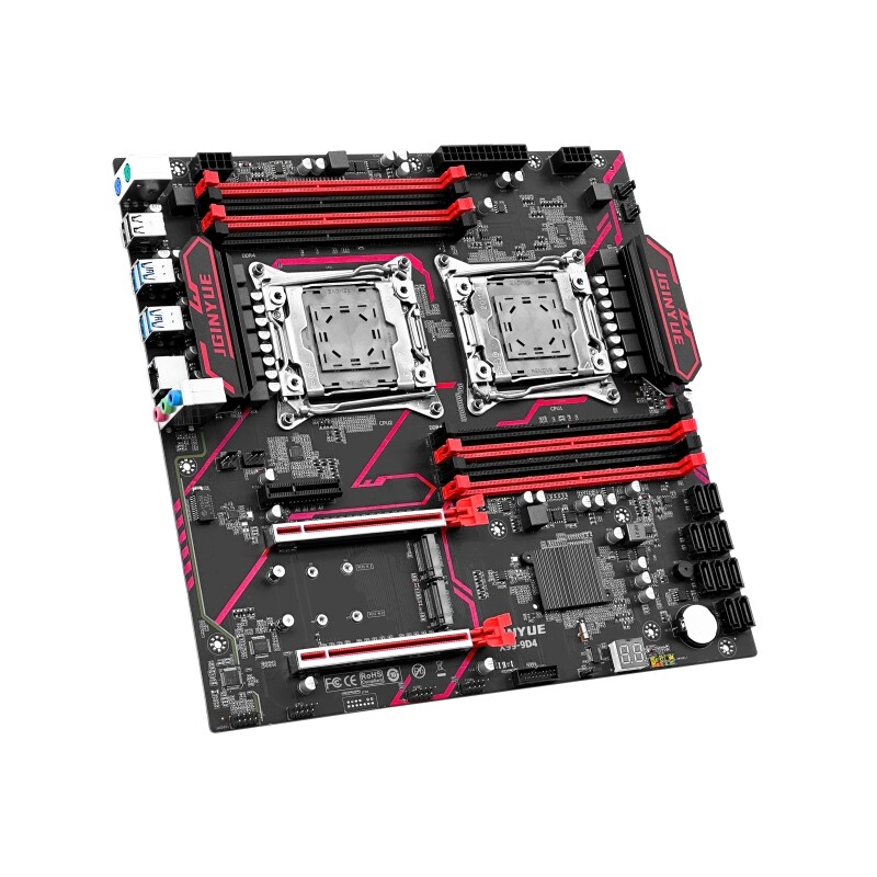 NEW X99-9D4 Dual CPU Motherboard LGA 2011-3 Intel Xeon E5 V3 V4 DDR4 ...