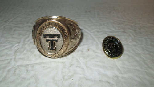 Texas Tech University Replica Ring and Lapel Pin | eBay