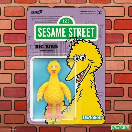 ReAction Figures - Sesame Street - W03 - Big Bird IN STOCK | eBay