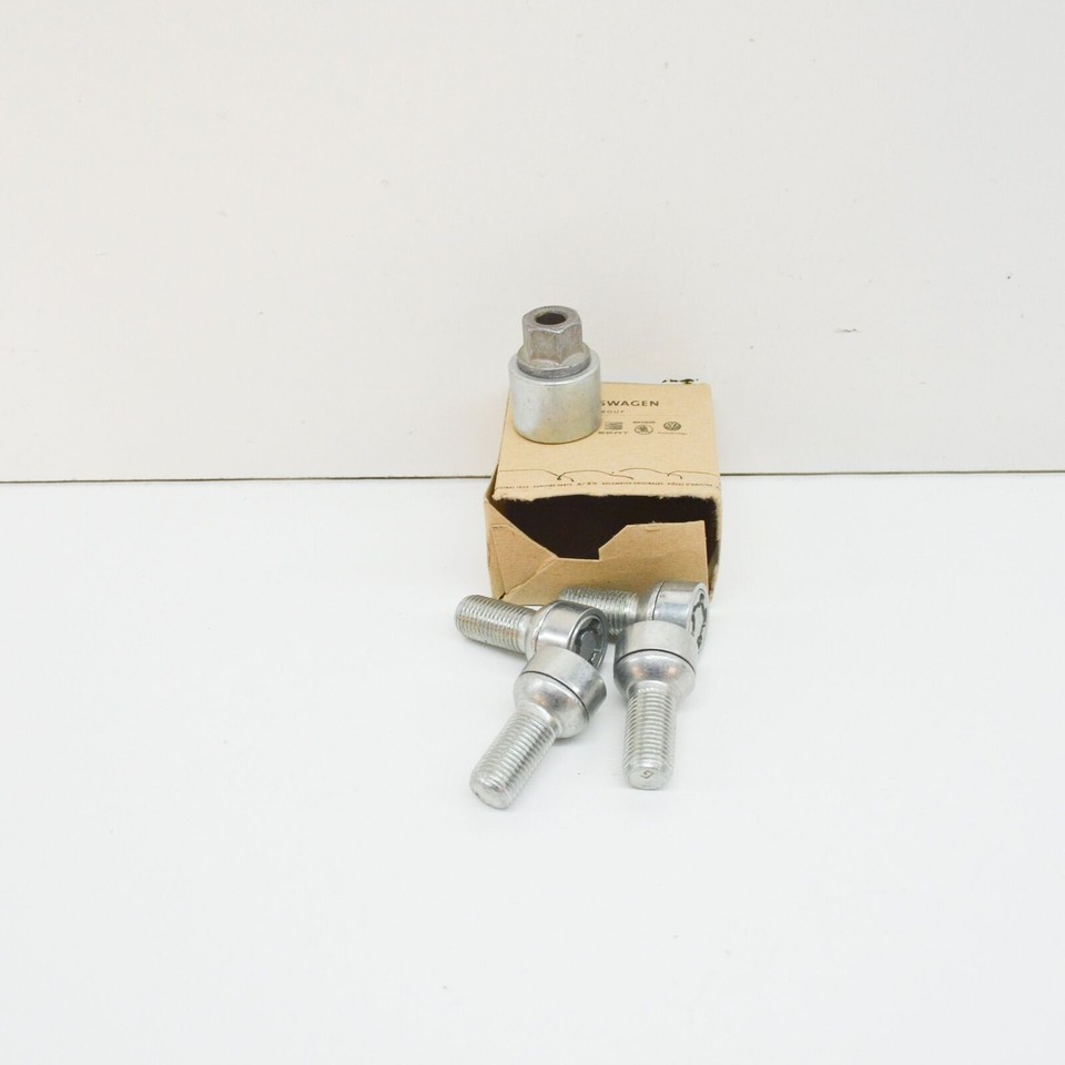 NEW VW T-ROC ANTI-THEFT WHEEL BOLT WITH ADAPTER WHT001814 | eBay