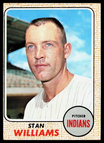 Stan Williams 1968 Topps #54 VG NO CREASE | eBay