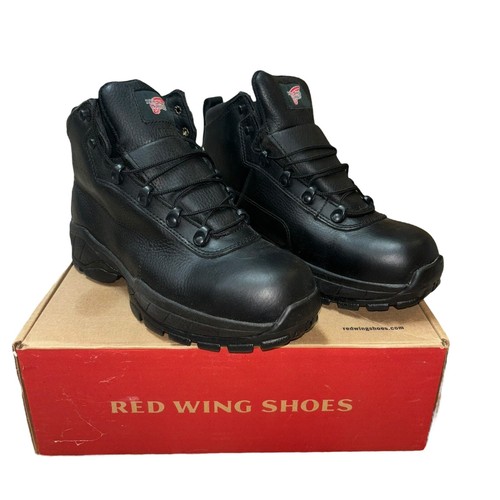 Red Wing Men's Size 8.5 Safety Work Boots Steel Toe Slip & Oil ...