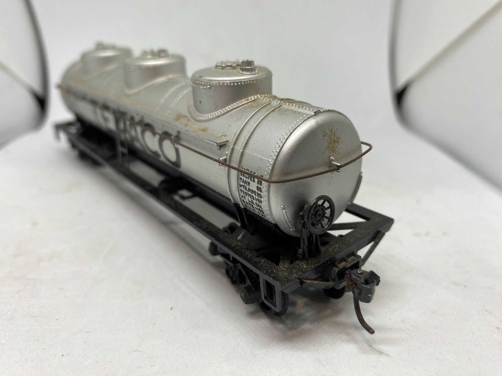 HO Scale "Texaco" TCX 270 Triple-Dome Tanker Freight Train Car | eBay