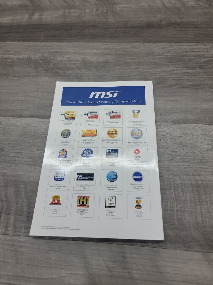 MSI Drivers & Utilities AMD Chipset DVD Rom | eBay