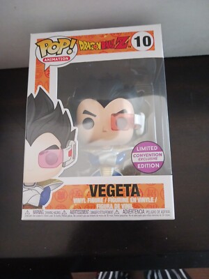 Funko Pop! Vinyl: Dragon Ball - Vegeta - (Metallic) W/ Protector ...