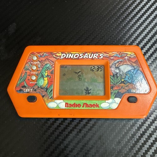 Vintage Radio Shack Dinosaurs LCD Handheld Game 4.5" Tested | eBay