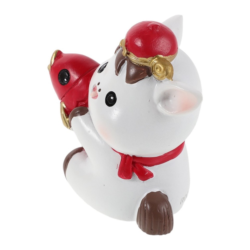 Zodiac Horse Decorative Ornaments Statue Chinese Lucky Figurine New ...