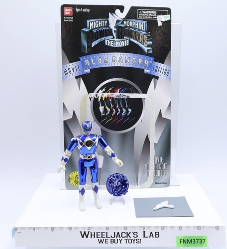 The Movie Metallic Blue Ranger Billy MMPR Power Ranger 1995 Bandai ...