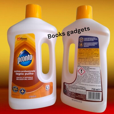 9 Pezzi Pronto Legno Pulito Classic Detergente Pavimenti Sigillati ...