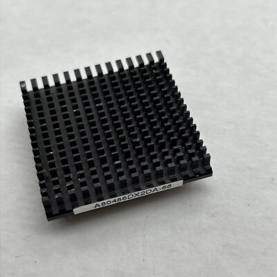 Intel 486 DX2 66 MHz CPU A80486DX2-66 Rare Vintage Processor with Heat ...