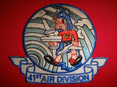 USAF AIR Force 41st AIR DIVISION Patch | eBay Australia